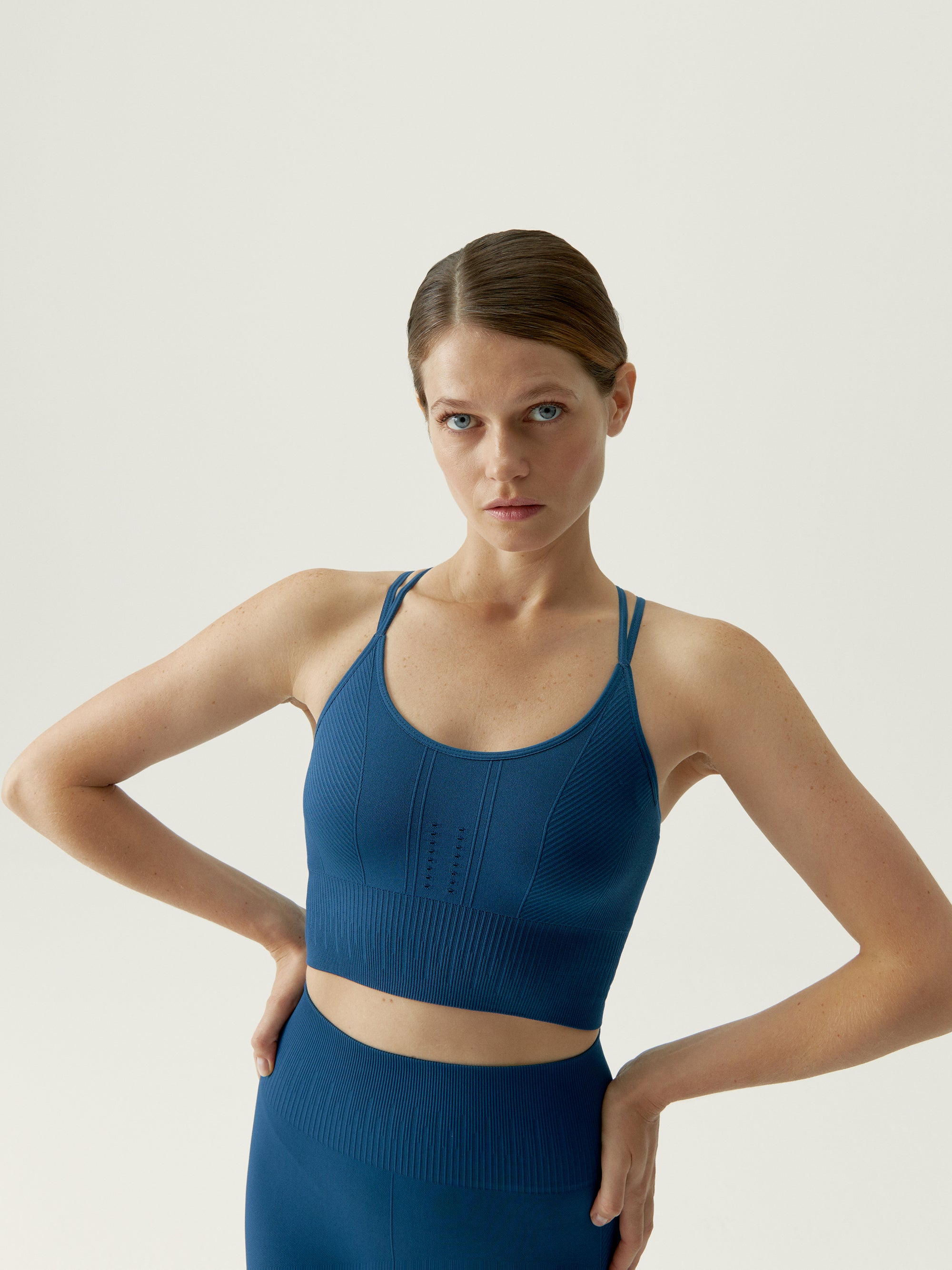 Nadia Top in Blue Neptune